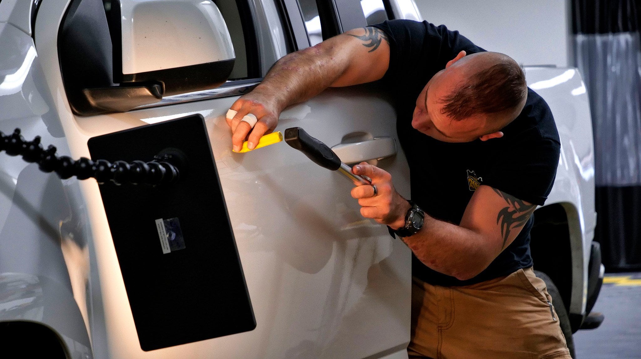 Paintless Dent Removal Training with The Ding King